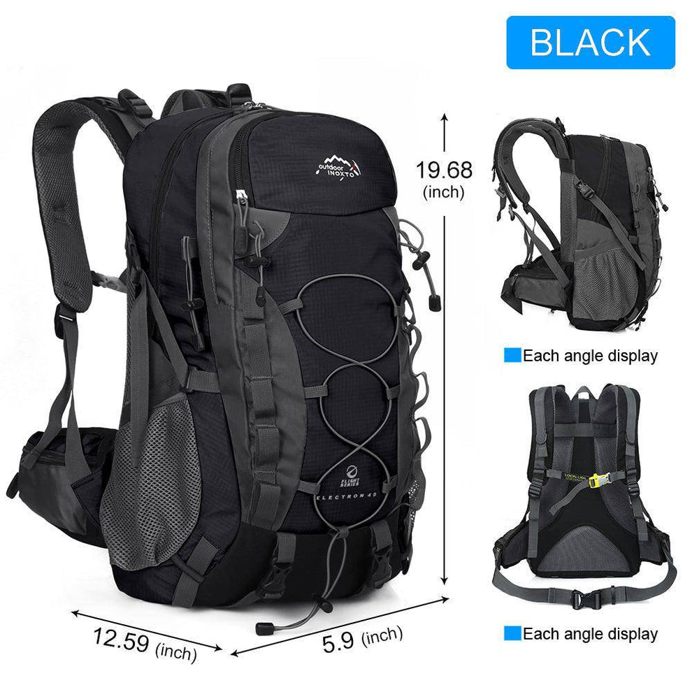 INOXTO Lightweight Hiking Backpack, 35L/40L Hiking Daypack with ...